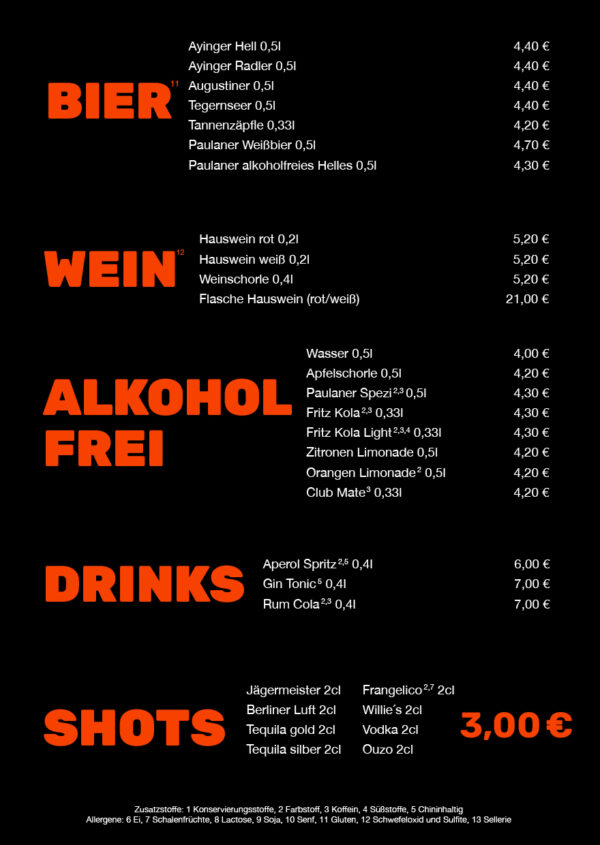 Gute Nacht Wurst – Currywurst – Pommes – Bier